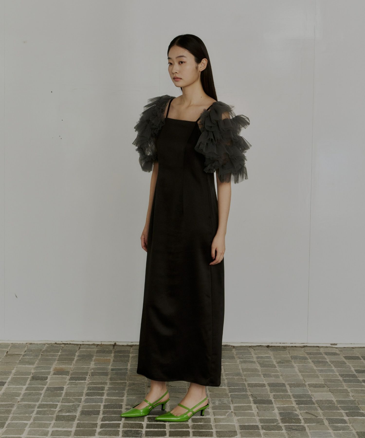 mixing frills bolero | ANDRESD